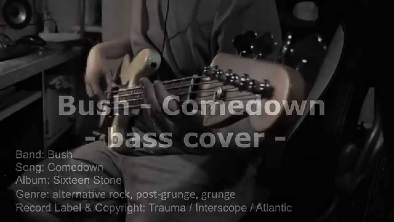 Bush - Comedown - bass cover - YouTube