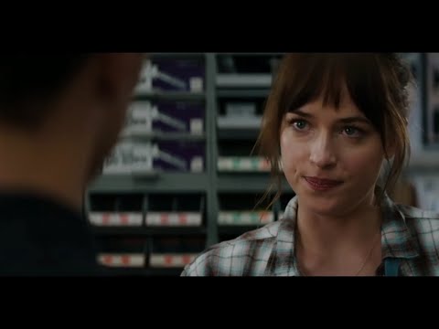 Fifty Shades of Grey | Purchase scene | Anastasia Steele | Christian Grey |