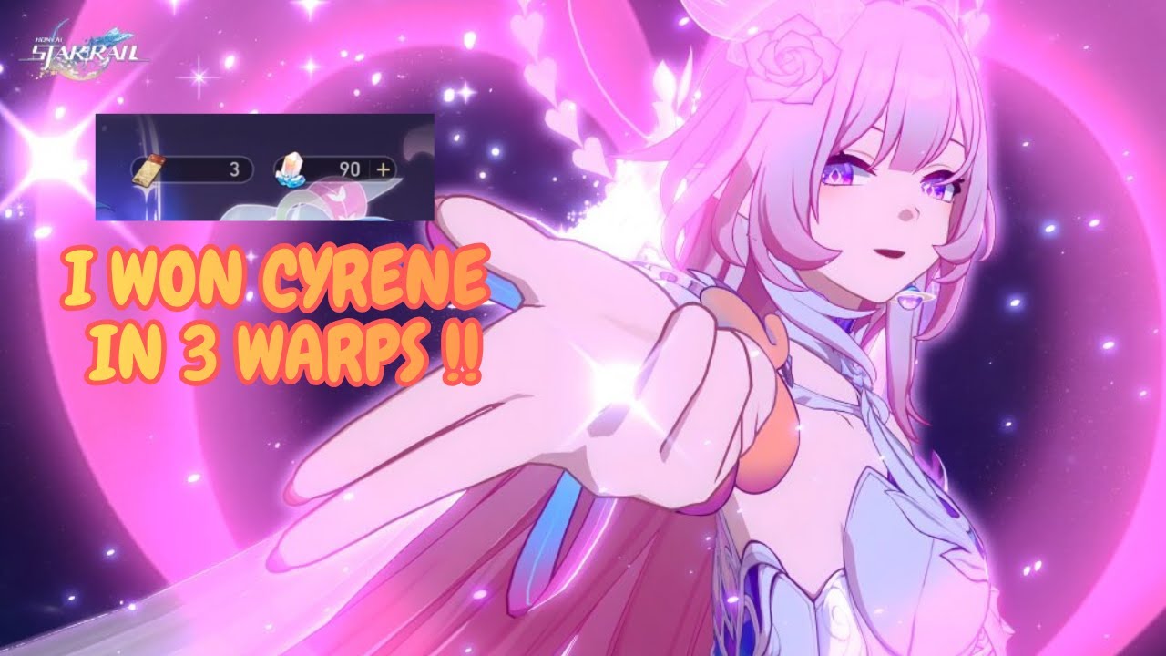Winning Cyrene in 3 Warps with Log in animation - YouTube