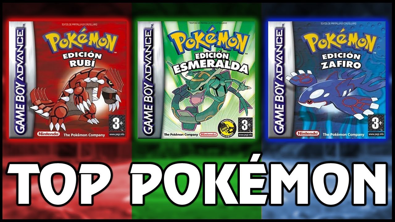 TOP 5 POKÉMON COMPETITIVOS DE LA TERCERA GENERACIÓN - YouTube