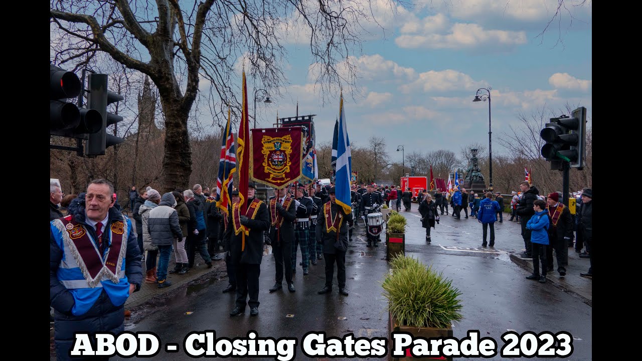 Apprentice Boys Of Derry (ABOD) - Closing the Gates 2023 Parade - YouTube