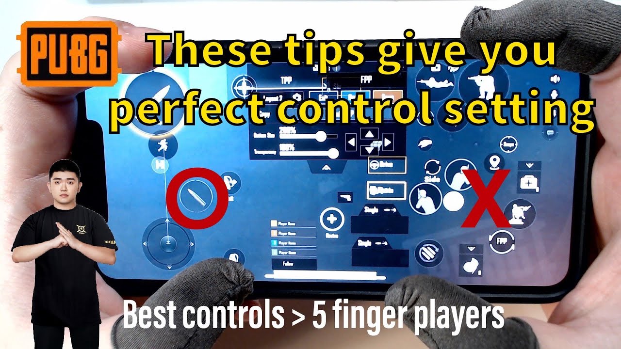 How To Get The Best PUBG Mobile Control Settings | Chinese Pro Player ...