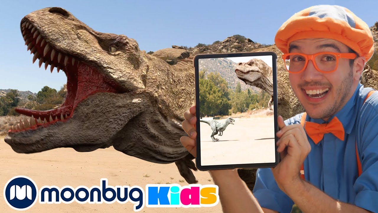 Blippi's Dinosaur T-Rex Adventure! @Blippi - Educational Videos for ...
