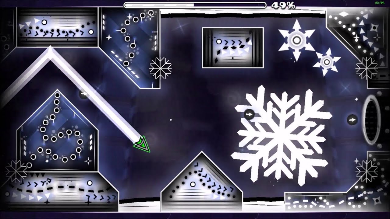Geometry Dash - Winter Night by SaabS - YouTube