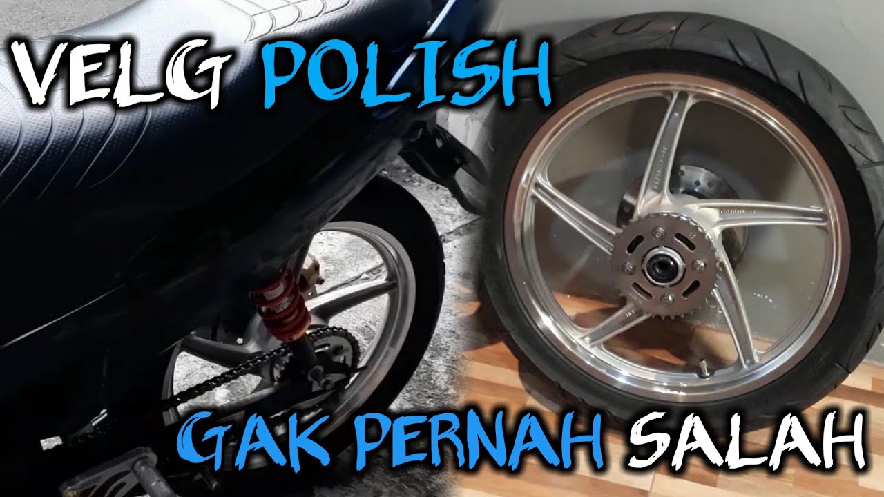 REMOVER + POLISH VELG JADI TWO TONE SILVER CHROME - Project Supra Ep.9 ...