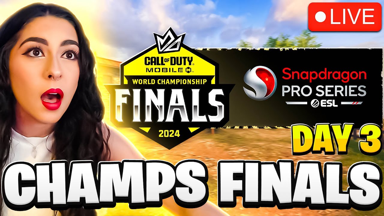 CODM CHAMPS FINALS!! DAY 3 #CODMCHAMPS24 #CODM_Partner #Ad - YouTube