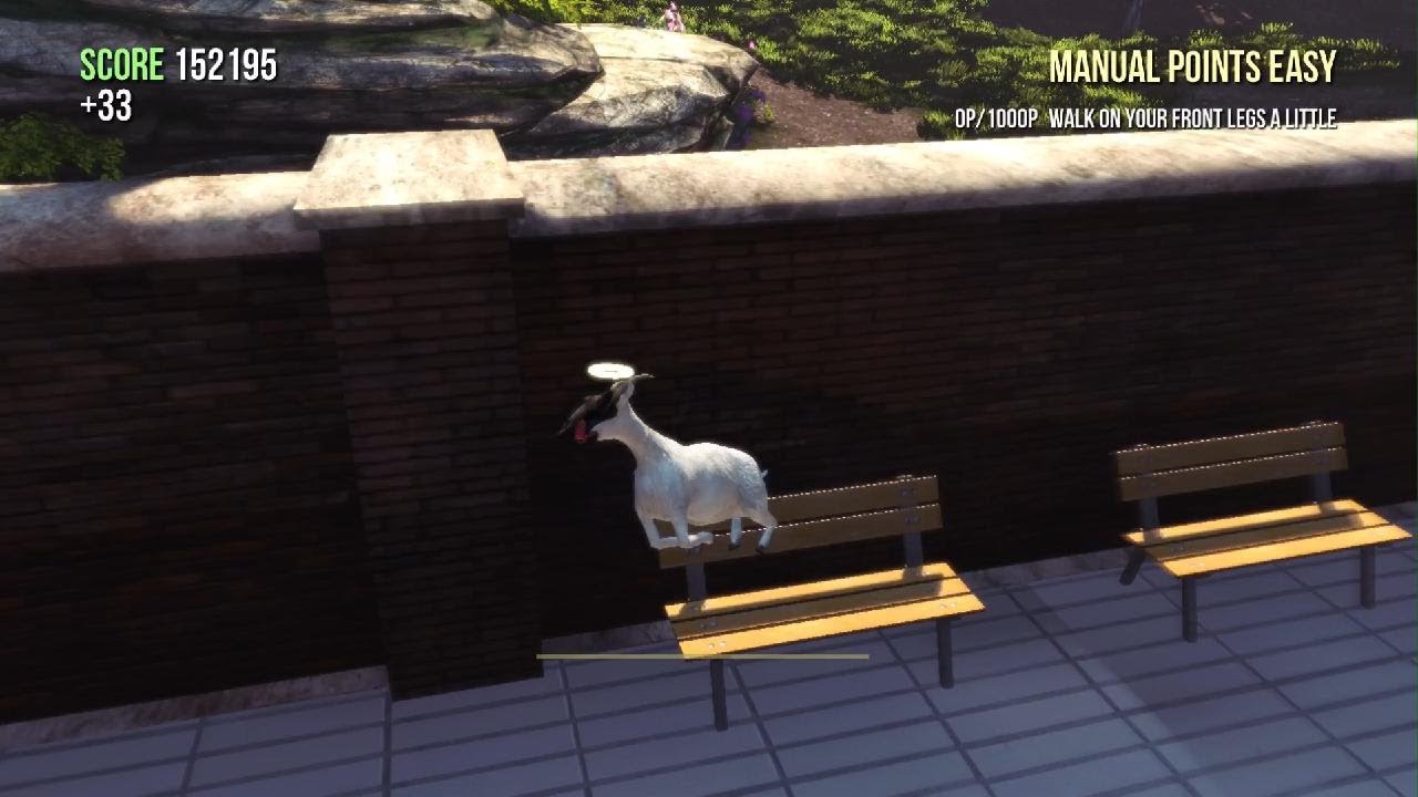 Goat Simulator how to do loads of backflips - YouTube