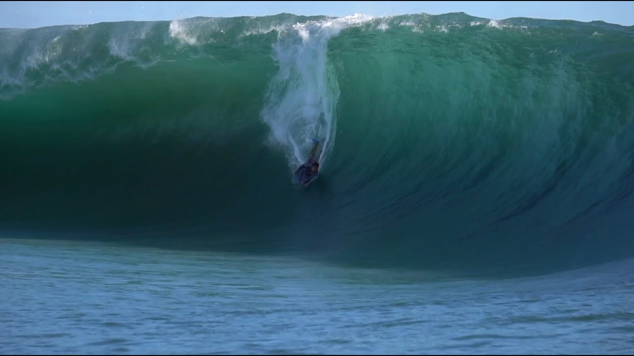 1 Massive Bomb At Teahupoo With James Nkh - [Bodyboarding, Bodyboard ...