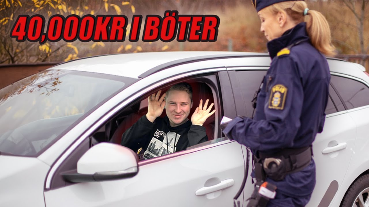 POLISEN TOG MITT KÖRKORT - YouTube