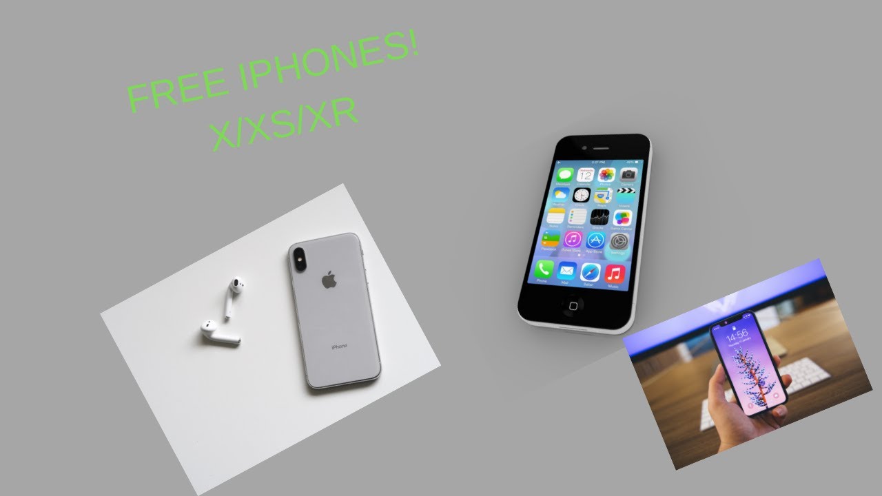 HOW TO GET A FREE IPHONE X/XS/XR - YouTube
