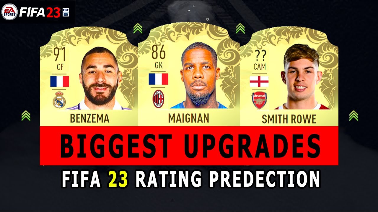 FIFA 23 ⬆ BIGGEST UPGRADES Ft . Teremi . Benzema . Maignan . Rowe ...
