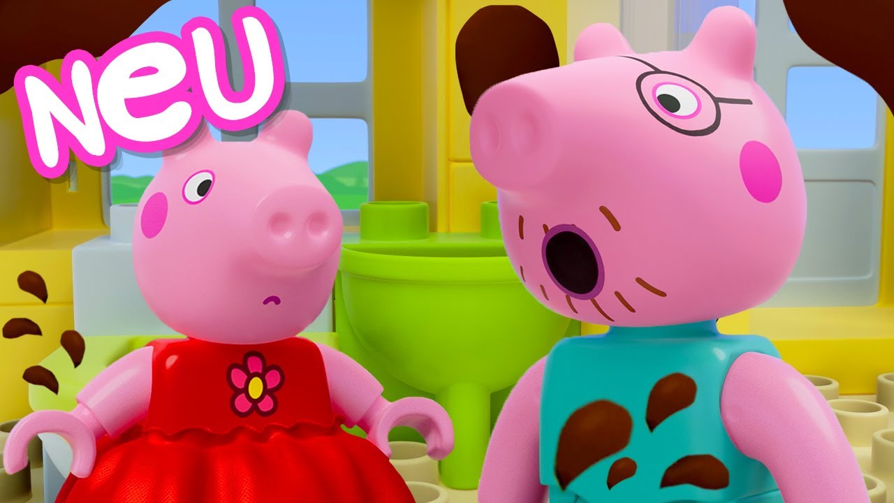 Peppa-Wutz-Geschichten | Das Schlamm-Rätsel | Videos für Kinder | - YouTube