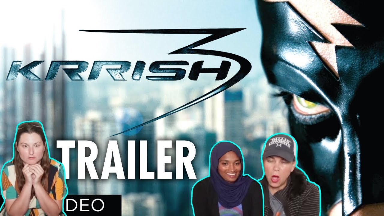 Americans' react to Krish 3 Trailer | Hrithikh Roshan | Priyanka Chopra Jonas | Vivek Oberoi ...