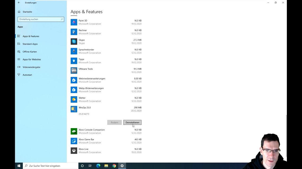 Deinstallieren von WinZip - YouTube