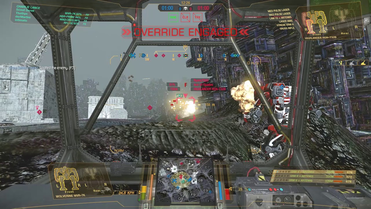 Mechwarrior Online - Wolverine Showcase #2 - YouTube