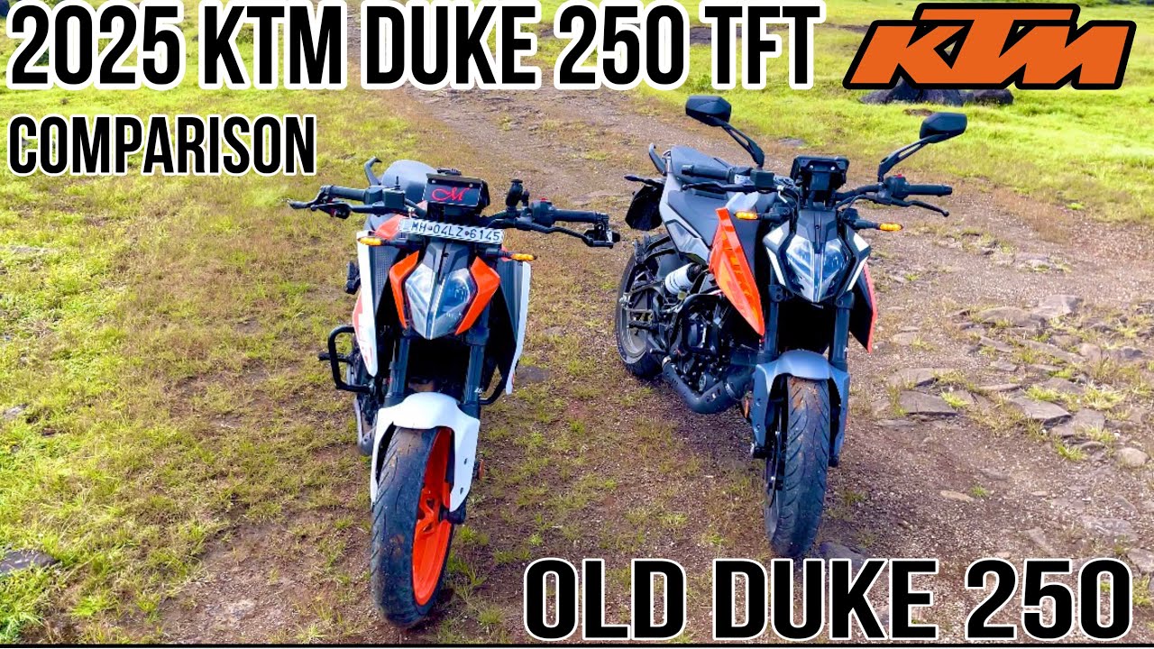 NEW KTM DUKE 250 OLD DUKE 250 😍💯COMPARISON #ktm #ktmindia #ktmduke # ...