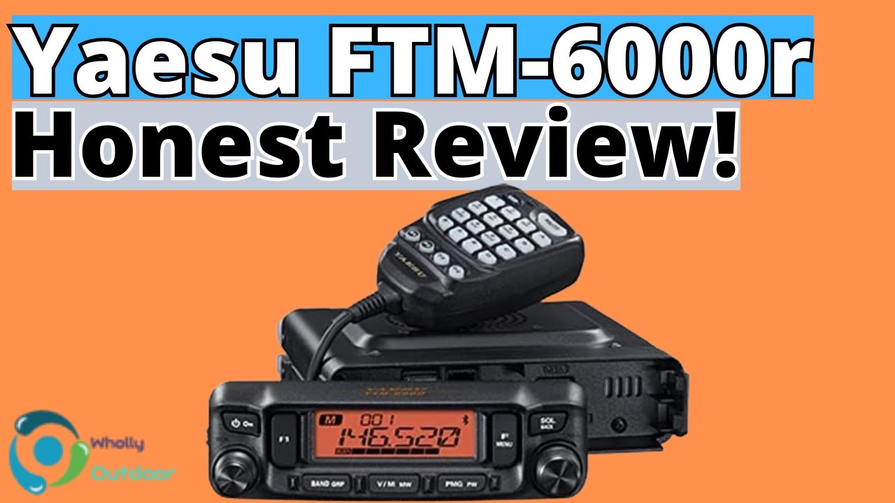 Best Value Mobile Ham Radio! Yaesu FTM-6000R Honest Review! - YouTube