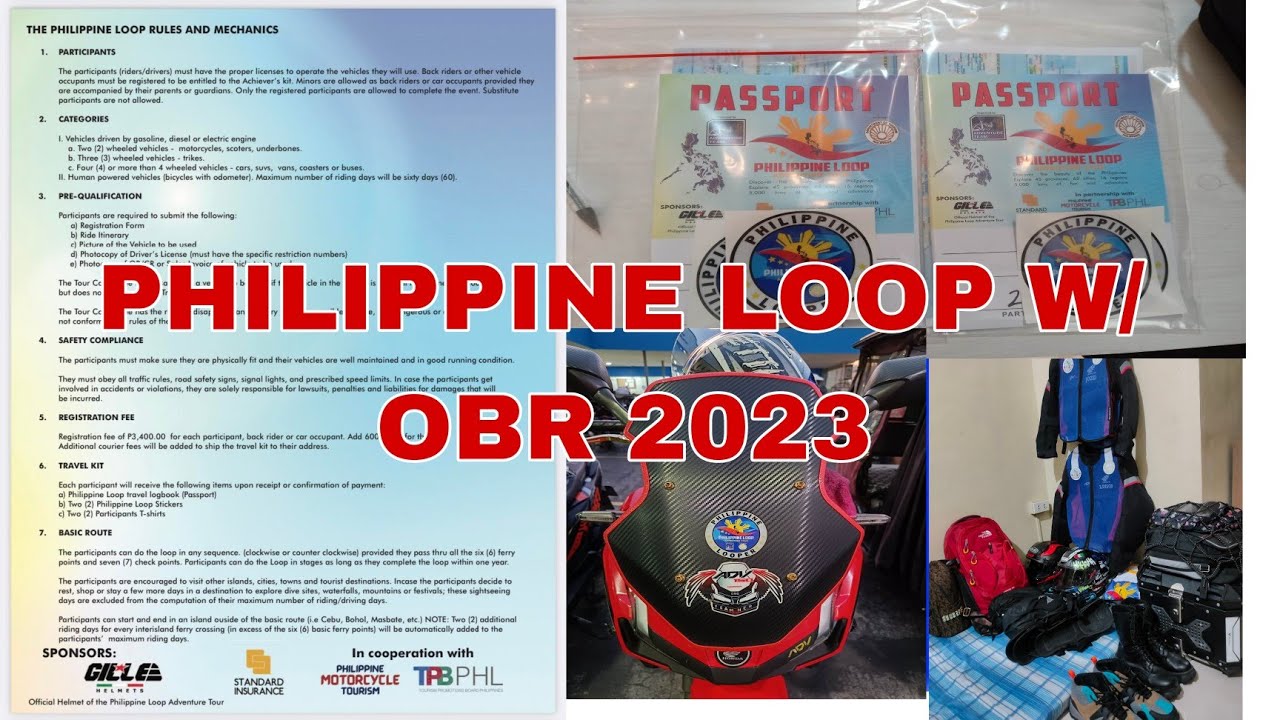 PHILIPPINE LOOP W/ OBR PREPARATION 2023 - YouTube