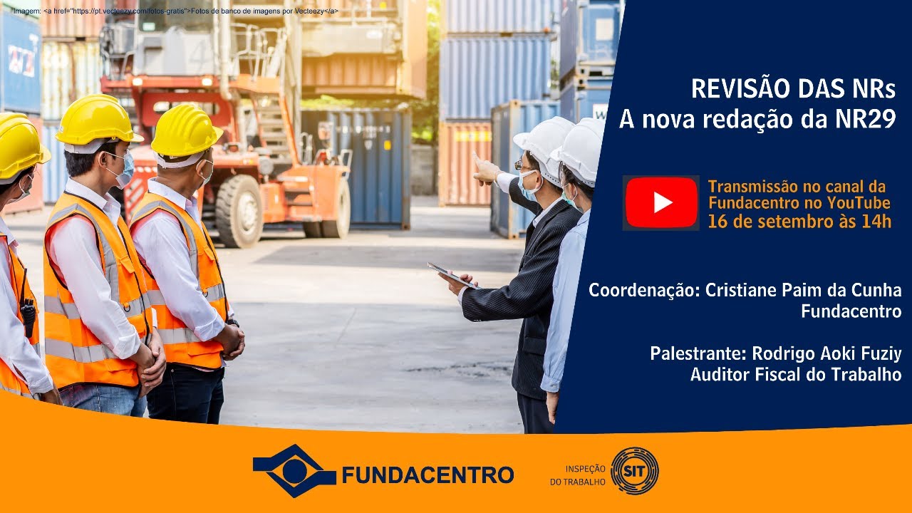 Revisão das NRs - A Nova Redação da NR29 - YouTube