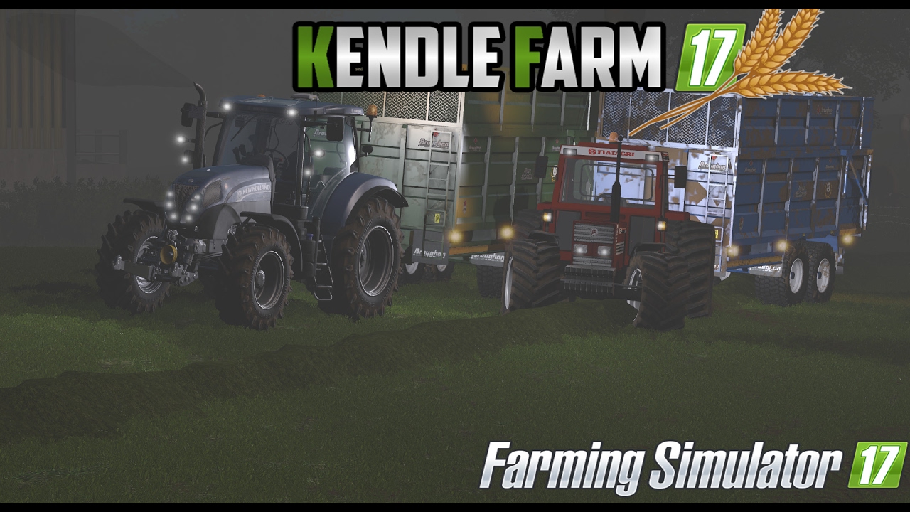 Farming Simulator 2017 KENDLE FARM 17 Silage mp With the crazy fiat 110 ...