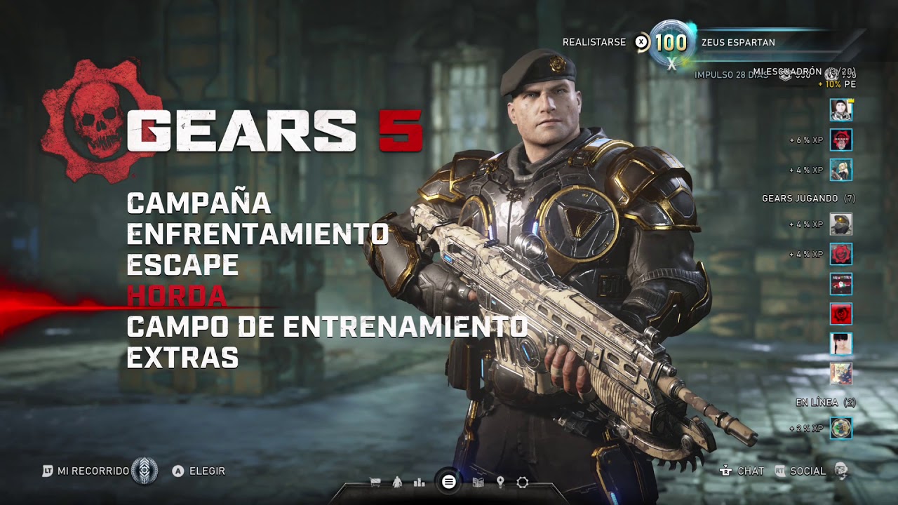 GEARS 5 Realistamiento 11 recompensa Lancer LG - YouTube