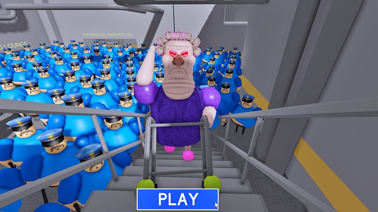 SECRET UPDATE | GRUMPY GRAN Escape From Barry in BARRY'S PRISON RUN ...