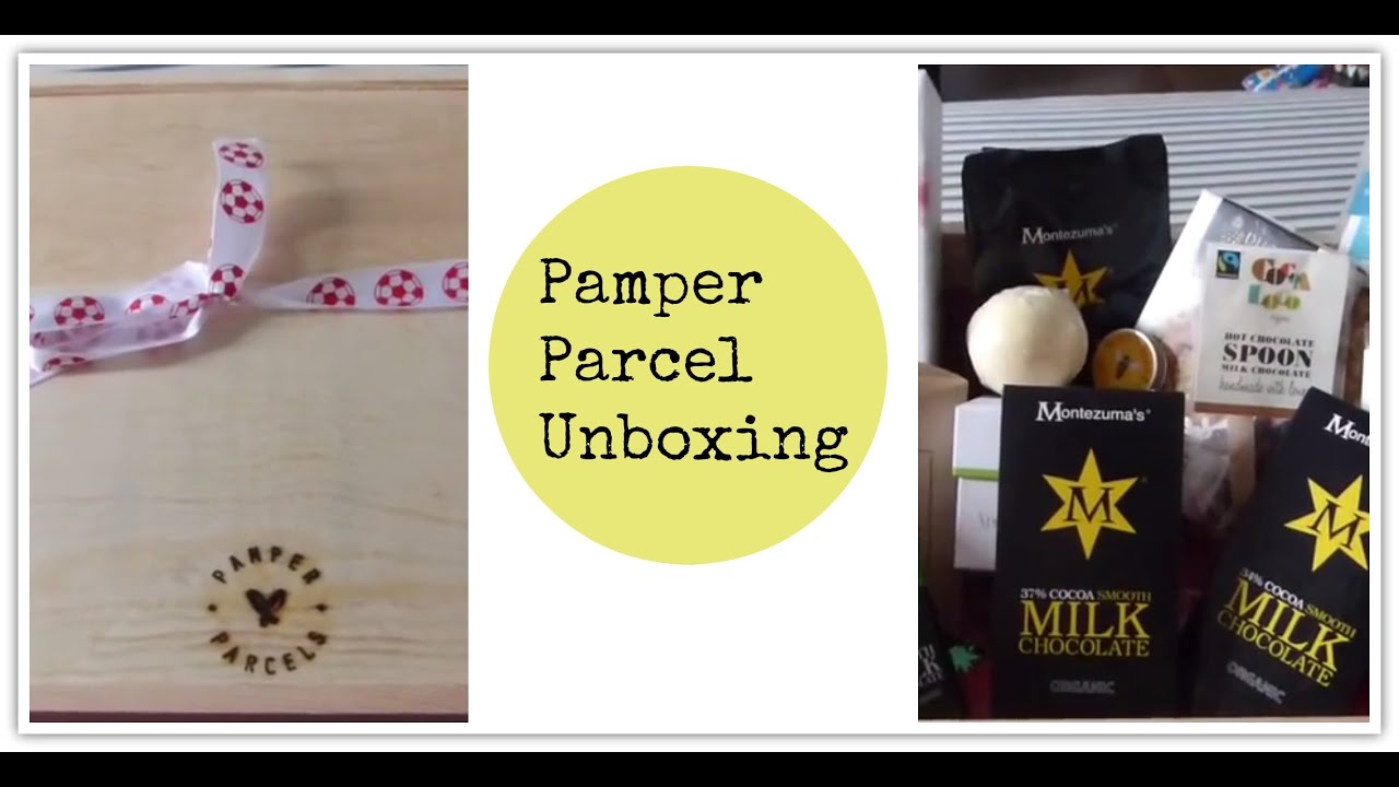 Large Pamper Parcel Unboxing | Kate Sutton - YouTube