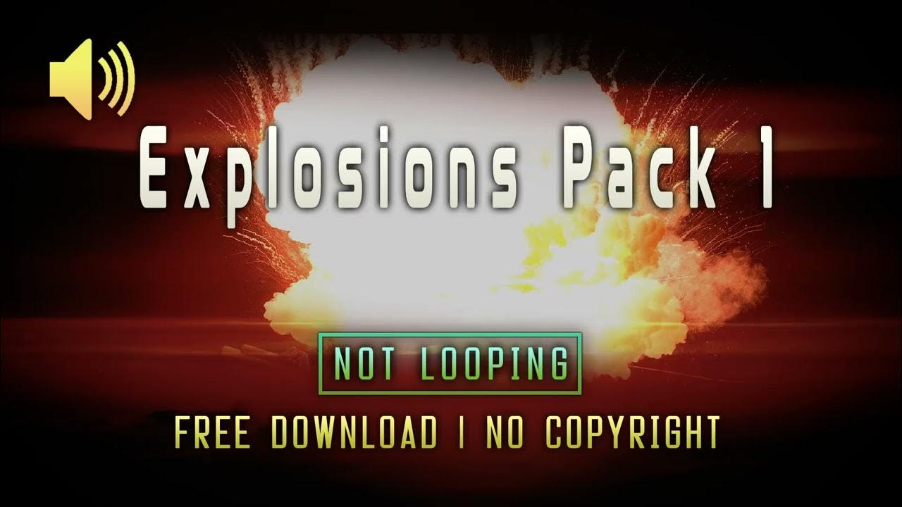 Explosions Pack 1 - Free SFX - YouTube