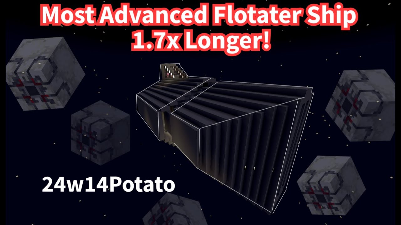 [WR] Largest Floatater Spaceship - Complete Tour (24w14potato) - YouTube