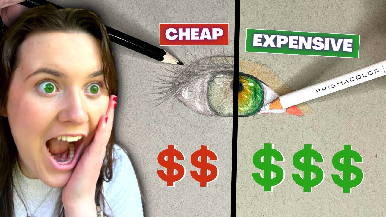 EXPENSIVE vs CHEAP Pencils! - YouTube