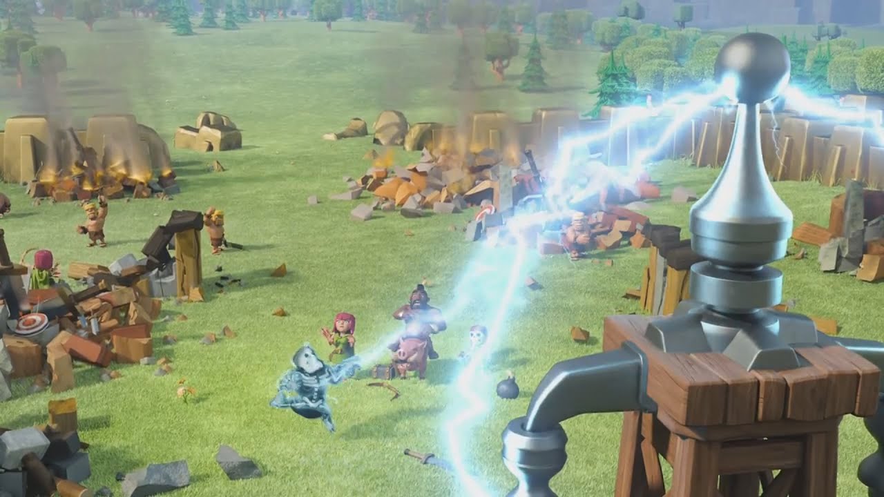 Clash Of Clans | NEW "SHOCKING MOVES!" (TV Commercial) - YouTube