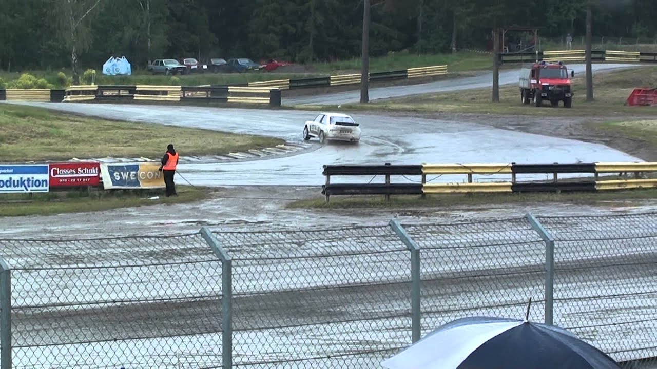 Rallycross sm strängnäs 2012 Linus Westman omg 1 - YouTube