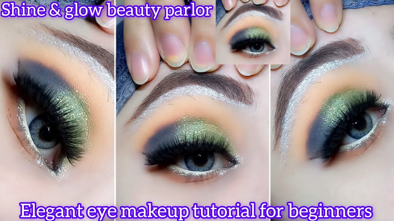 elegant eye makeup tutorial for beginners | fancy eyes makeup tutorial ...
