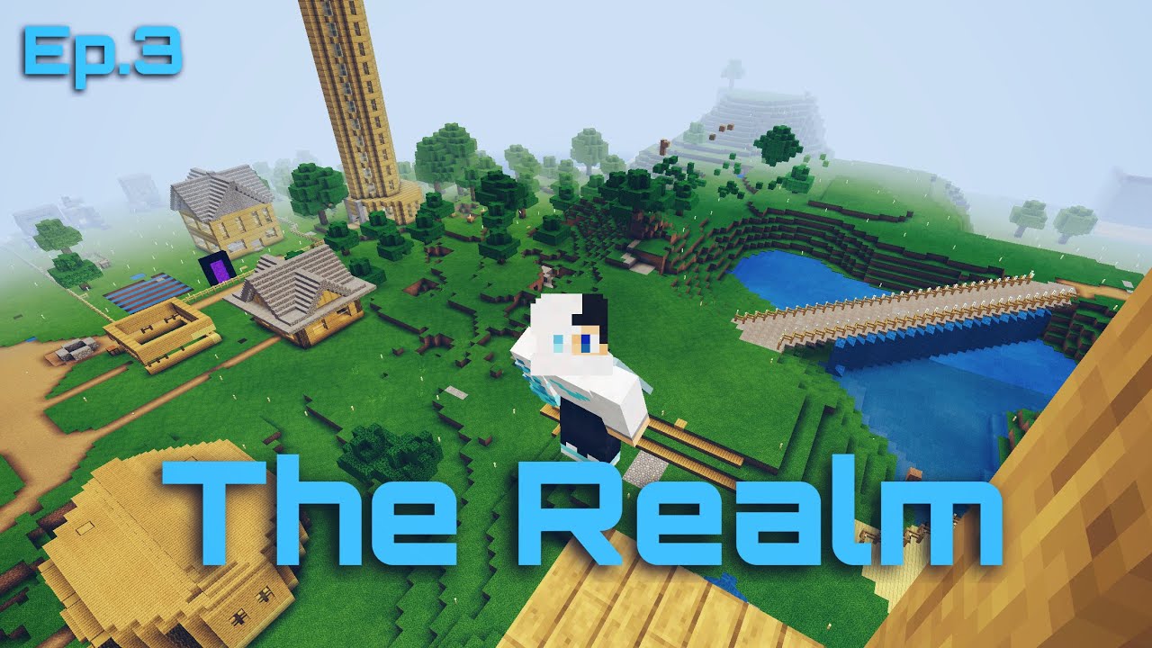Ep.3 The Realm. Realm Overview and more! Join my Minecraft PE realm ...