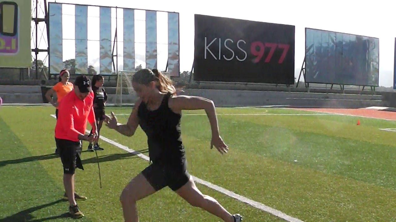 20 yard dash - YouTube