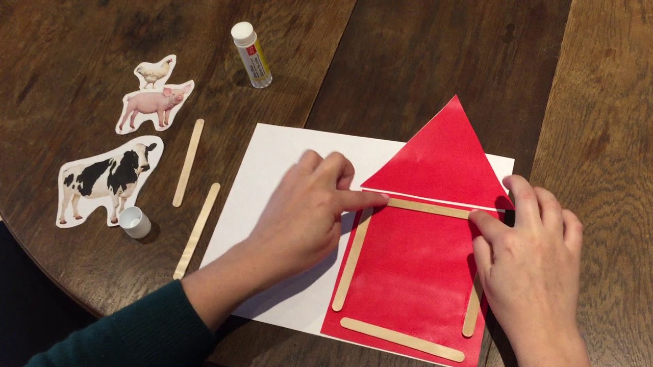 Popsicle Stick Farm - YouTube