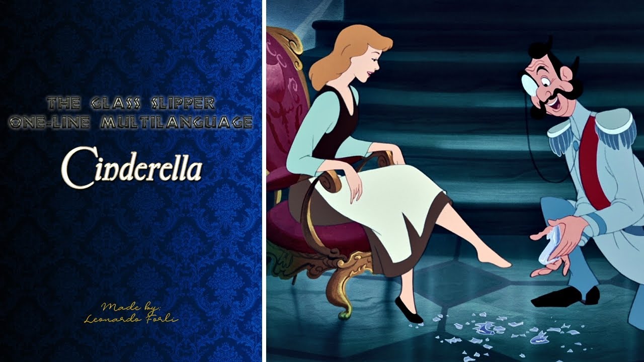 Cinderella - The Glass Slipper: One-Line Multilanguage | 52 Versions ...