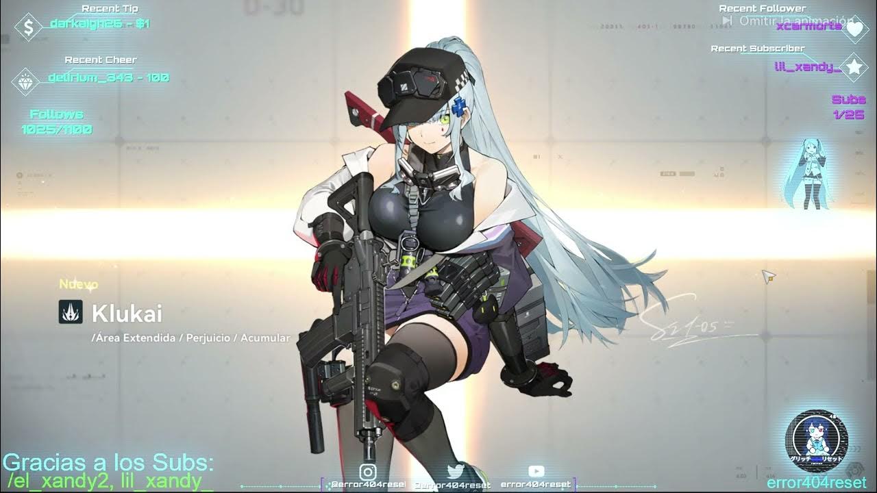 qwq Klukai HK416 GFL2 Exilum gacha pull | #error404reset de #Twitch ...