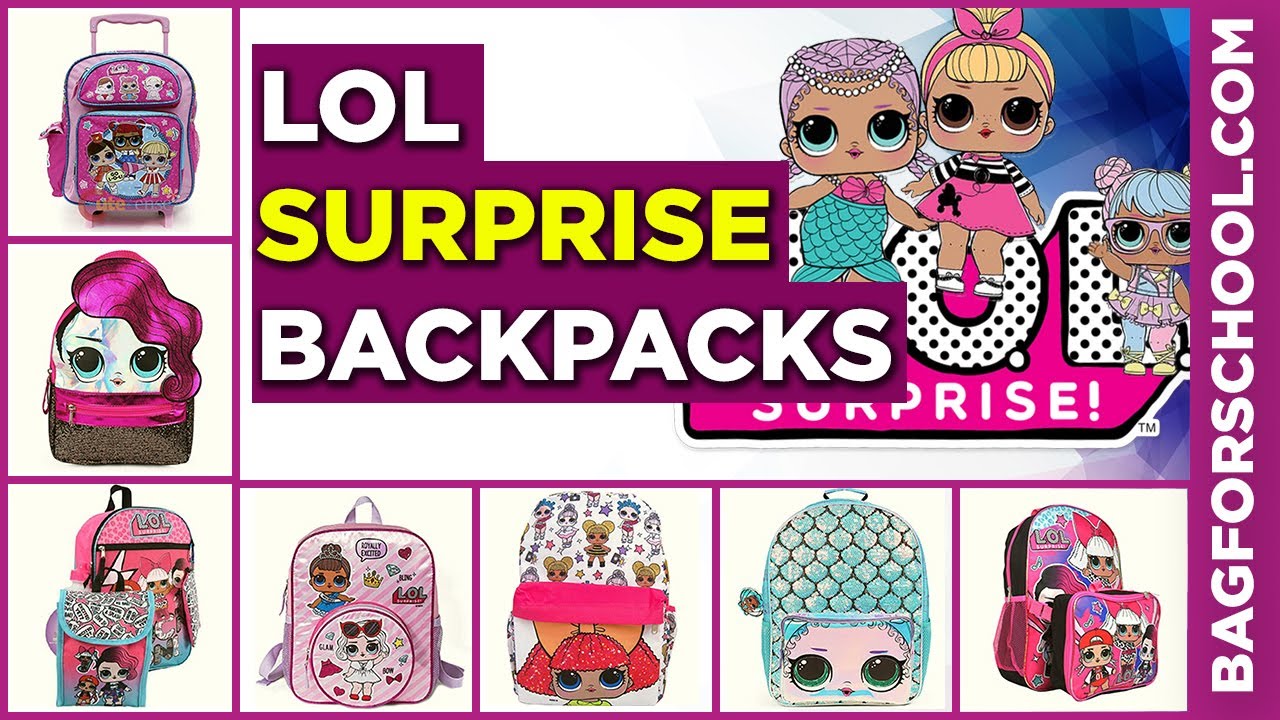 LOL Surprise Backpacks : 🎎 Super 25+ LOL Backpack Collection 🎎 - YouTube