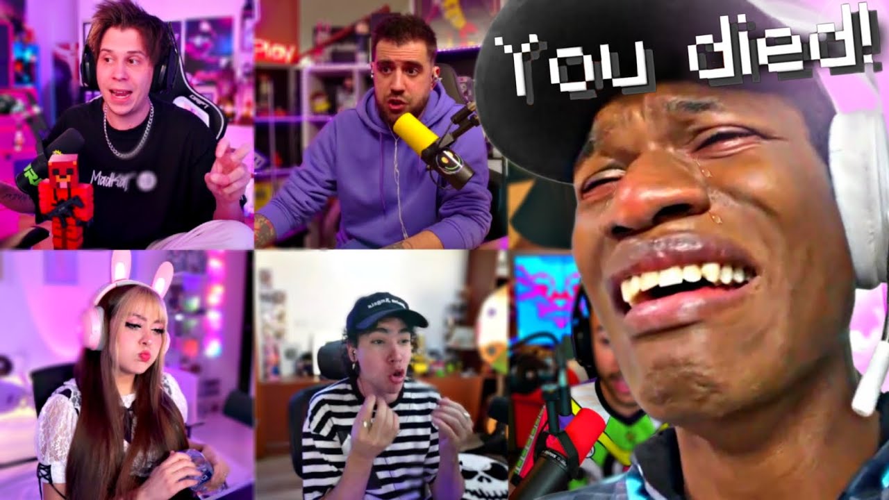 TODOS REACCIONAN a JH LLORANDO (SquidCraft Games 2) - YouTube