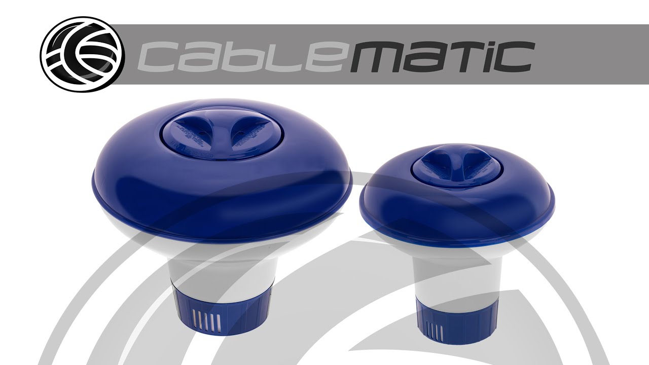 Dispensador de productos para mantenimiento de piscina - distribuido ...