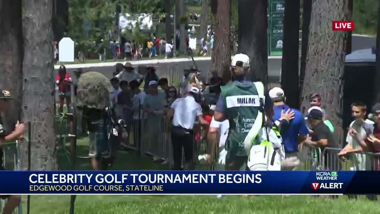 Celebrity golf tournament competition gets underway in South Lake Tahoe ...
