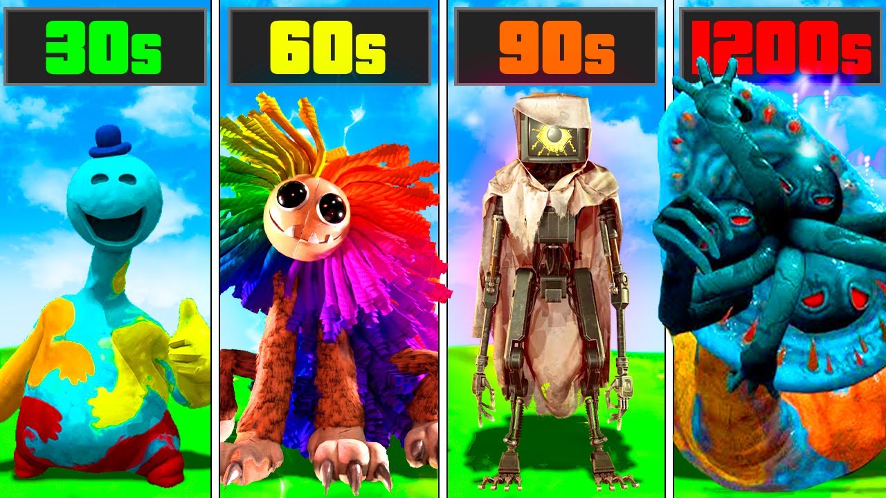 DOEY CAMBIAFORMAS Cada 60 SEGUNDOS en GTA 5 !! (Popply Playtime mod ...