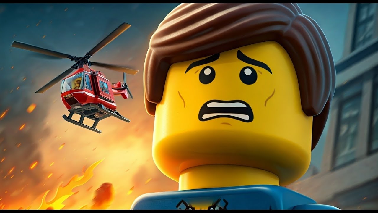 LEGO City Emergency Rescue Helicopter | Stop Motion - YouTube