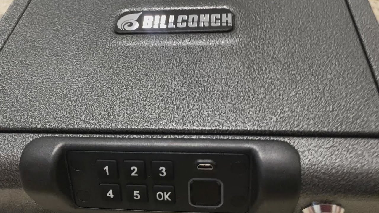Unboxing BILLCONCH Portable Biometric Fingerprint Gun Safe : Good Tech ...