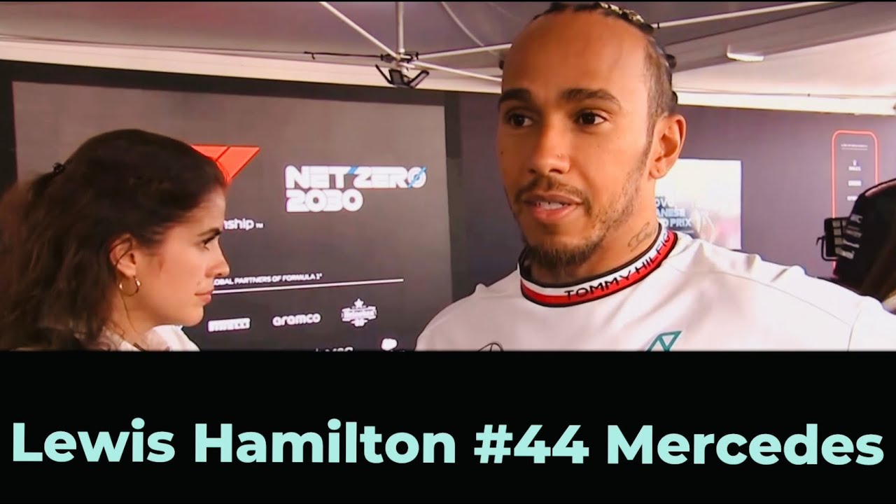 F1 2023 Japanese GP Lewis Hamilton Post Race Interview - YouTube