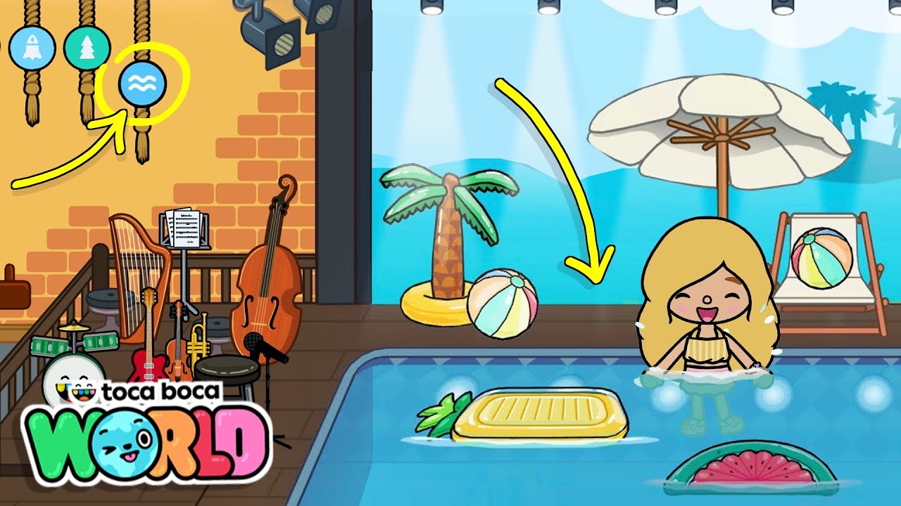 HOW TO OPEN A POOL IN A THEATRE? // TOCA BOCA WORLD // HAPPY TOCA - YouTube