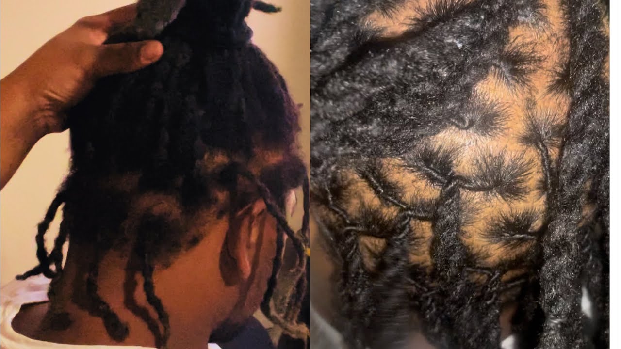 Beginner friendly two strand twist on dreads tutorial. - YouTube
