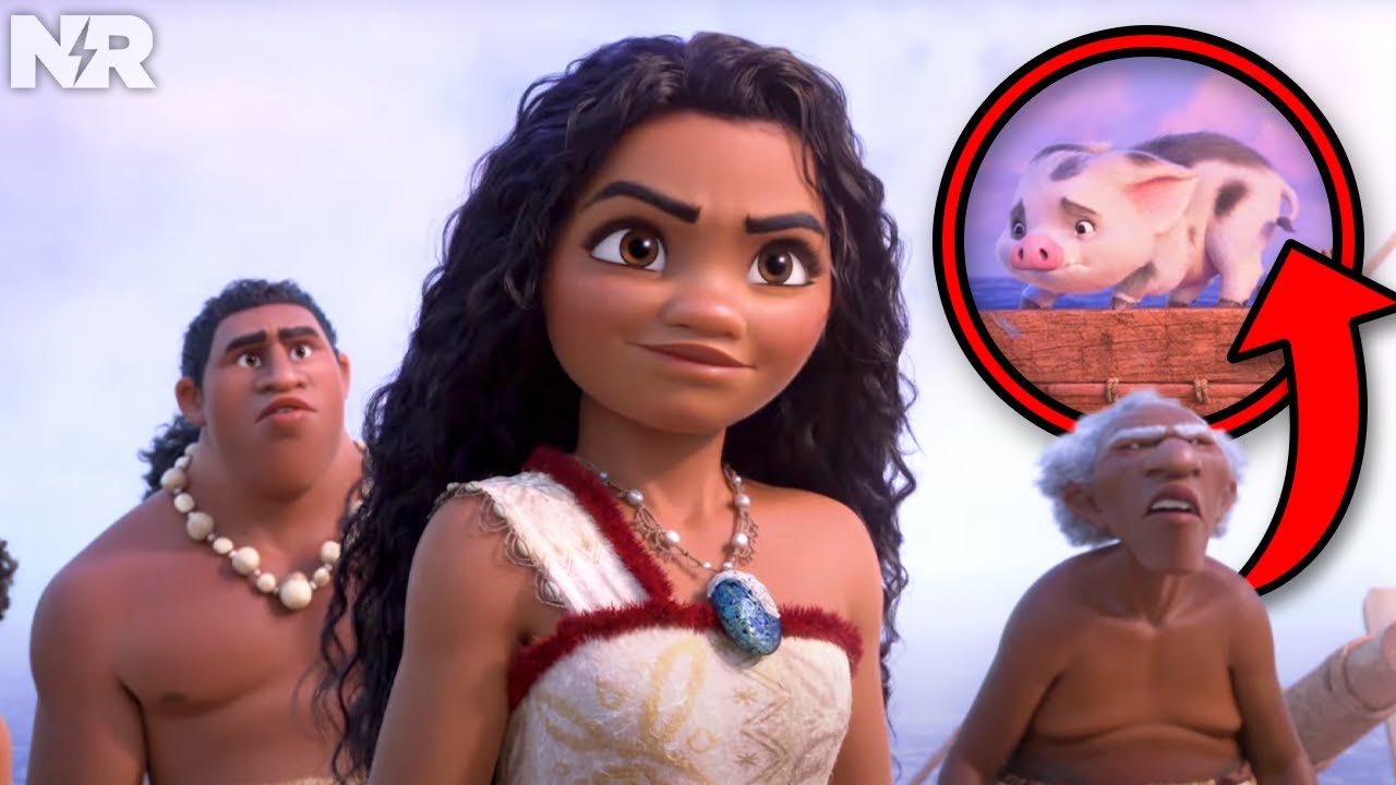 MOANA 2 TRAILER BREAKDOWN! Easter Eggs & Details You Missed! - YouTube