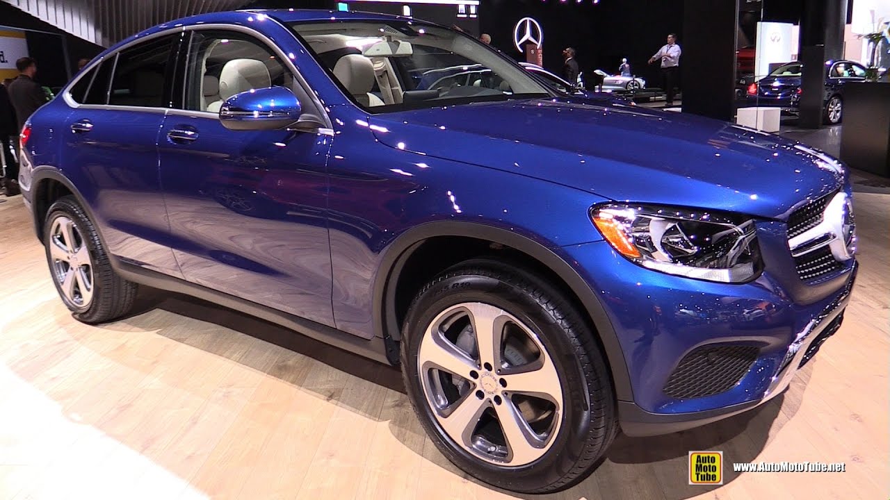 2017 Mercedes GLC300 Coupe - Exterior and Interior Walkaround - 2016 LA ...